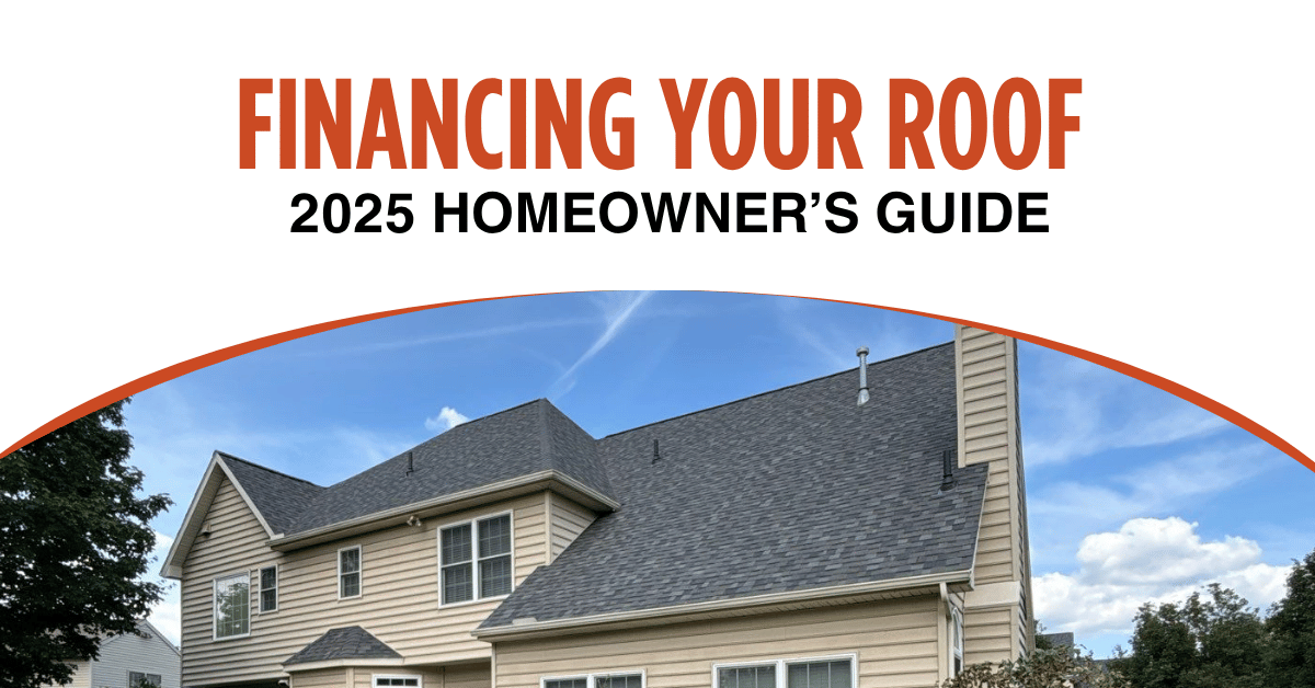 Financing Your Roof: 2025 Homeowner's Guide